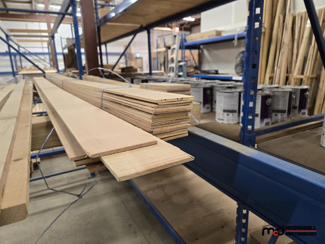 Quantity of Assorted Western Red Cedar Boards